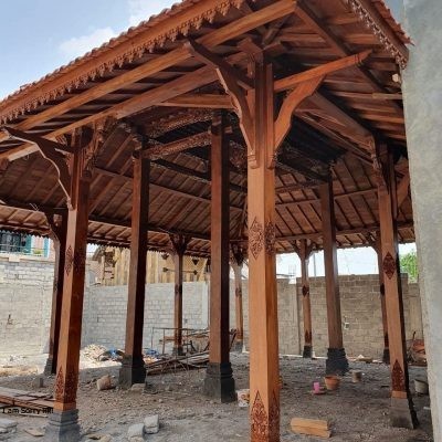 Kontraktor Pembuatan Pendopo Joglo Kayu Jati #1 | RumahKayuJoglo.com